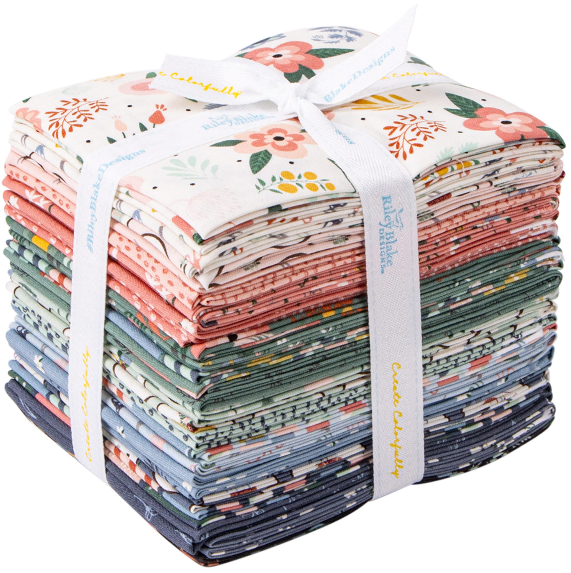 Echo Park Paper Co. Let's Create 24 Fat Quarters Riley Blake Designs FQ-13690-24