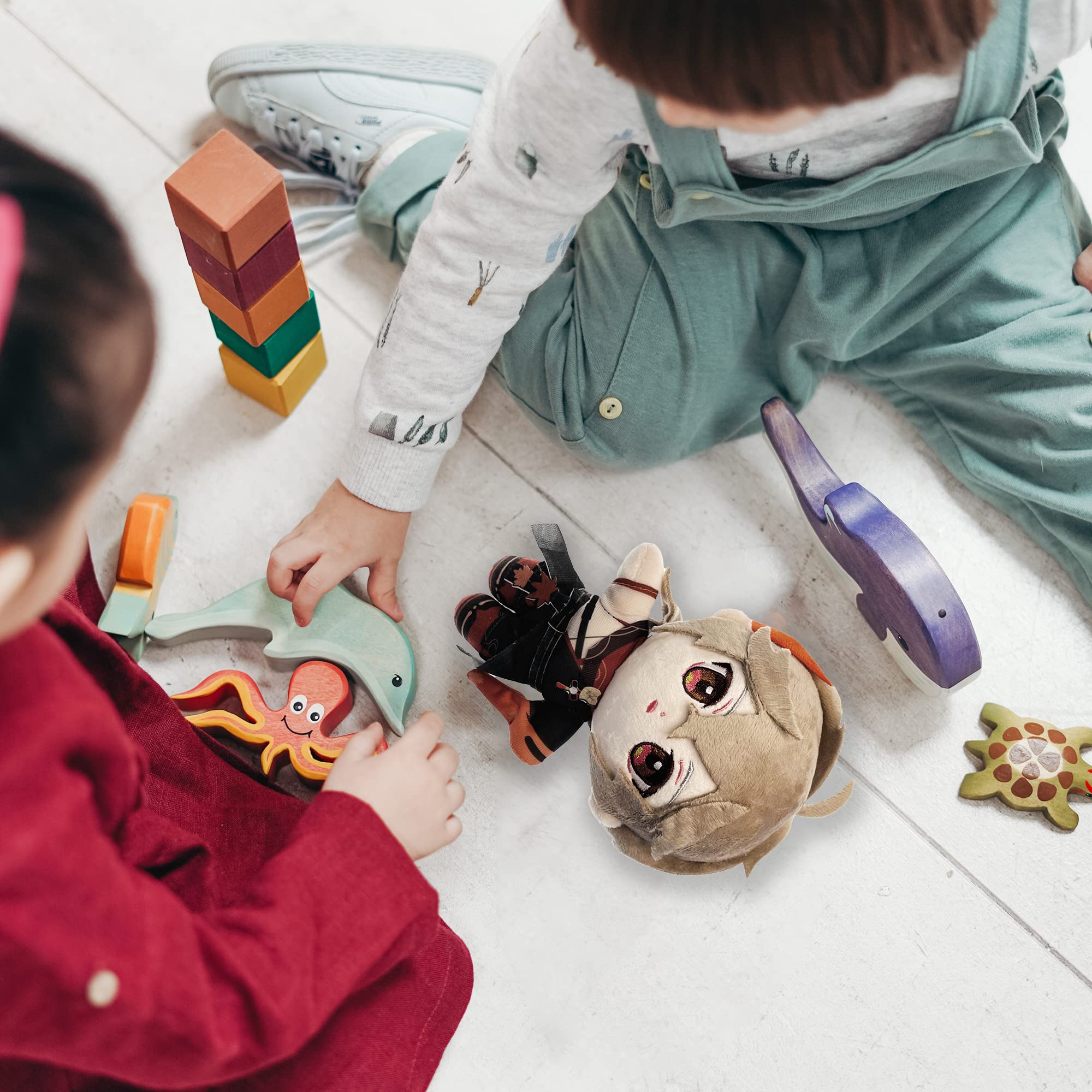 HOVAFI Genshin Impact Plush, 7.9''/20CM Kaedehara Kazuha Plush Dolls Stuffed Anime Plush for Kids