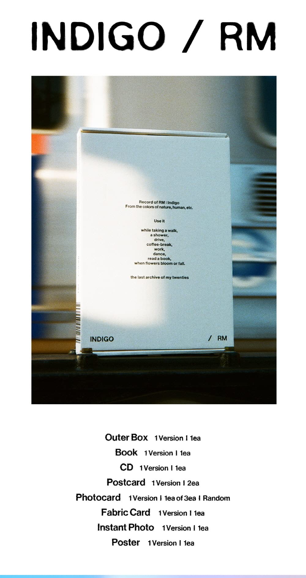 indigo book edition album Y