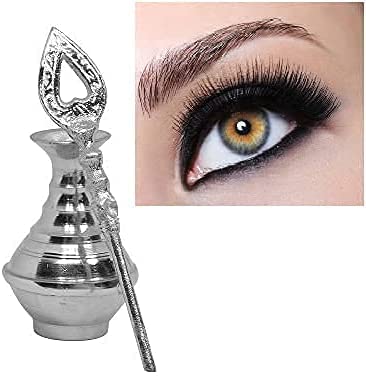 Veena LEYSIN Surme Dani For Surma Kajal Powder Storing Surme Dani without Surma for Eyes for Women and Girls (Random Color) PAck OF 2