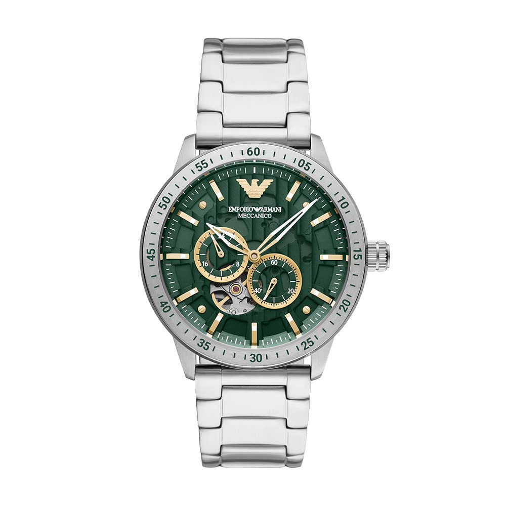 Emporio Armani Men's Automatic Stainless Steel Mechanical Watch (Model: AR60053)