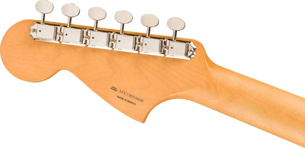 Fender Vintera 60s Modified Jaguar Electric Guitar, with 2-Year Warranty, Sonic Blue, Pau Ferro Fingerboard