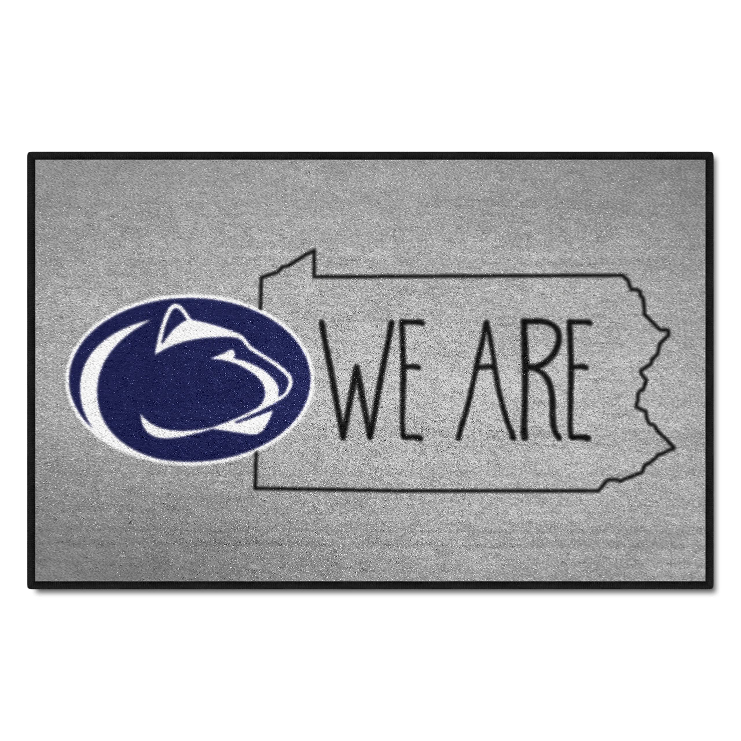 FANMATS 21202 NCAA - Penn State Nittany Lions Southern Style Starter Mat Accent Rug - 19in. x 30in. | Sports Fan Home Decor Rug and Tailgating Mat