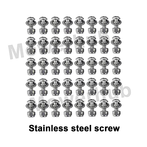 KINTLE 302565MA, 302565, 335992 Snow Thrower Paddle Set -Compatible with 20, 21 or 22" Craftsman, Noma,Murray Snow Thrower 302565ma,1687312SM, with 90 Pieces Hardware - 8 Pack