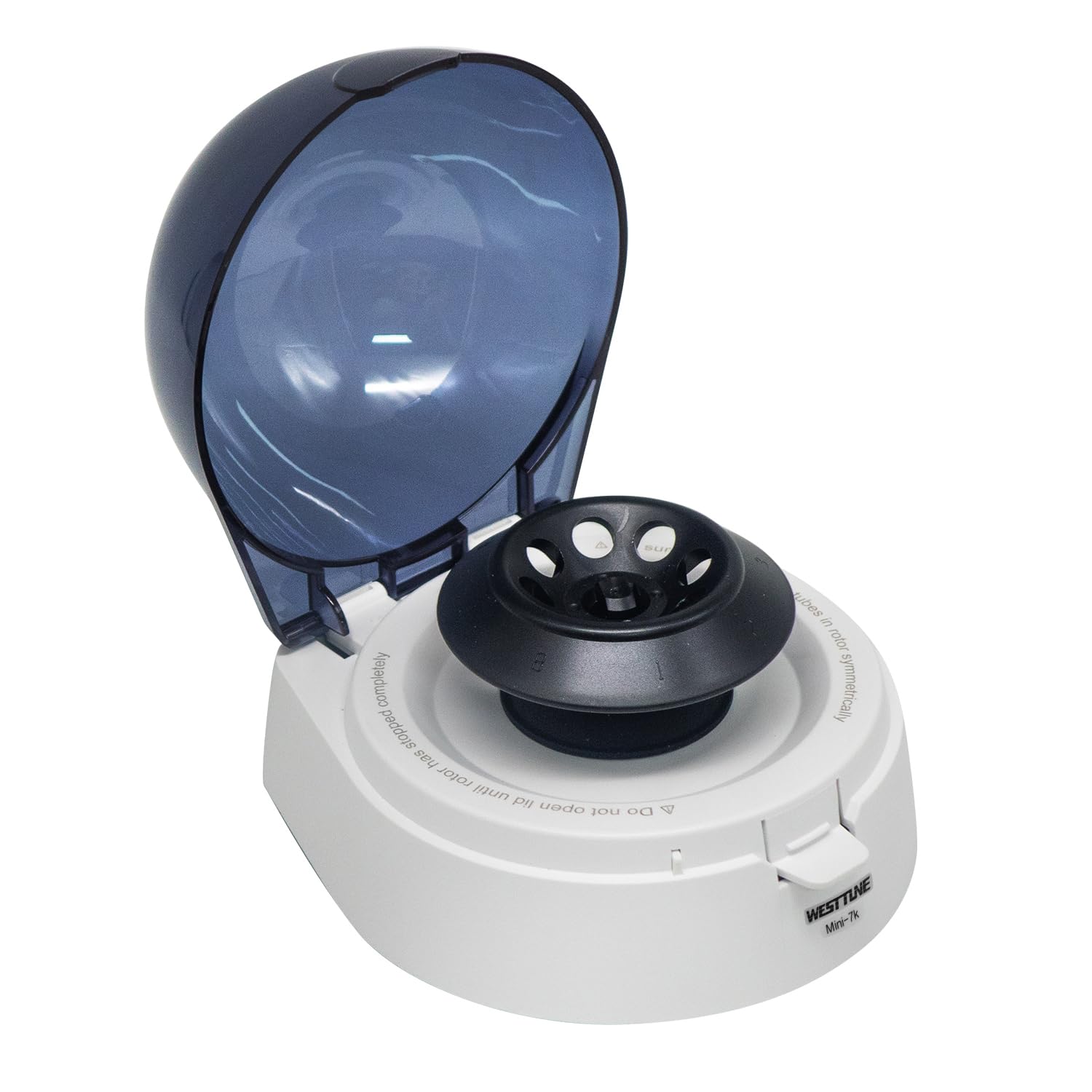 WEST TUNE 7000 RPM Microcentrifuge,Lab Benchtop Centrifuge.Mini Centrifuge Machine with Low Noise,2 Rotors for 0.2/0.5/1.5/2ml Centrifuge Tubes and PCR Strips