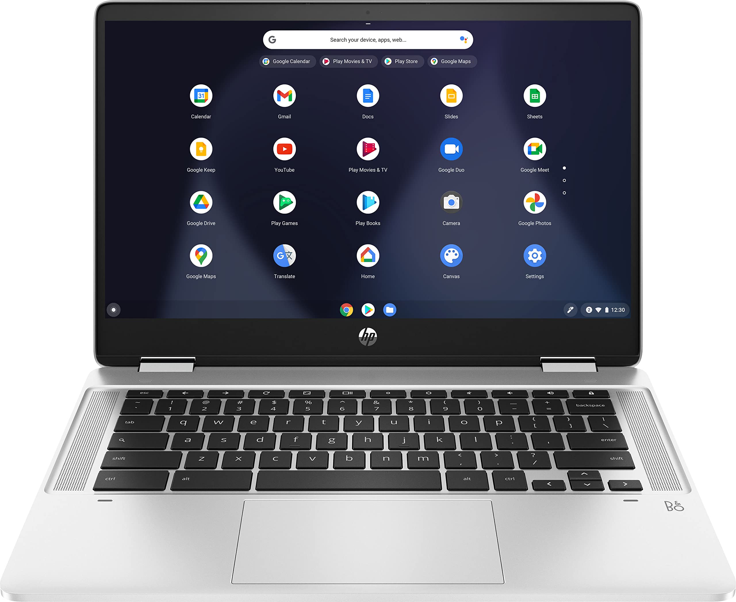 HP 2022 Newest X360 2-in-1 Chromebook 14" HD Touchscreen, Intel Celeron N4500(Up to 2.8GHz), 4GB DDR4 RAM, 32GB eMMC, WiFi, Bluetooth, Webcam, USB Type-C, Chrome OS, Silver