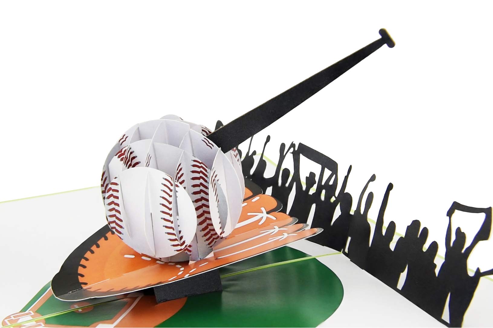 Teabug Cards Sports Themed Pop-Up Cards (baseball)