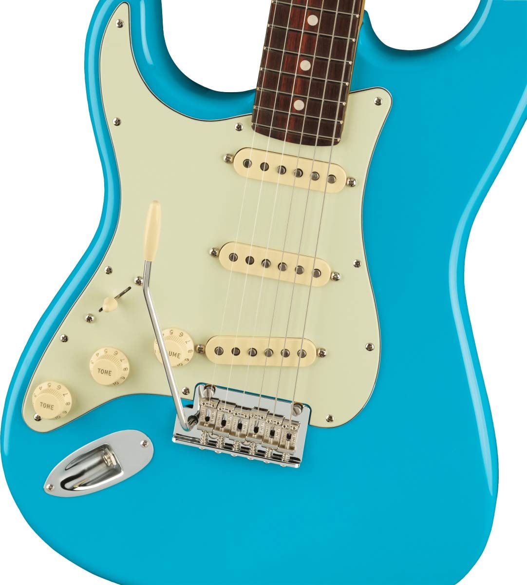 Fender American Professional II Stratocaster Left-handed - Miami Blue with Rosewood Fingerboard