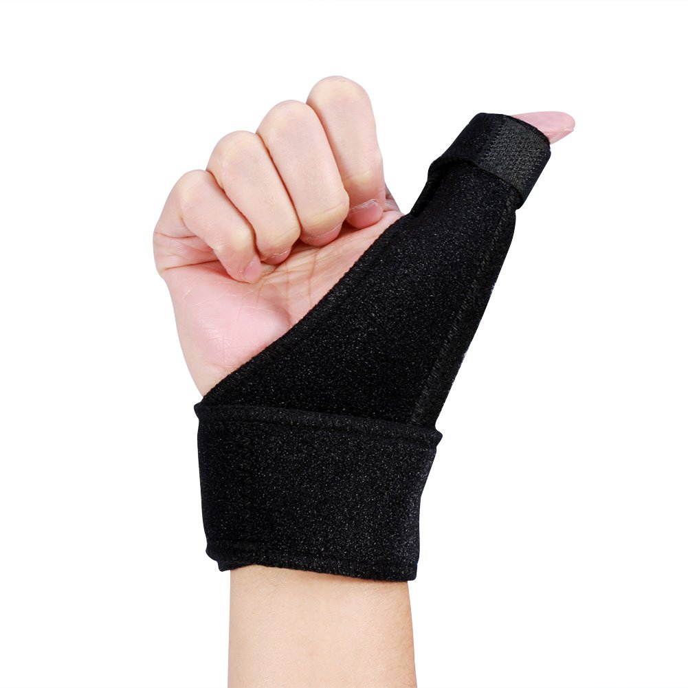 Finger Splint,Adjustable Aluminium Finger Splint Hand Support Recovery Brace Protection Injury Aid Tools for ferula pulgar thumb support thumb splint for trigger thumb sprained thumb brace thumb splin