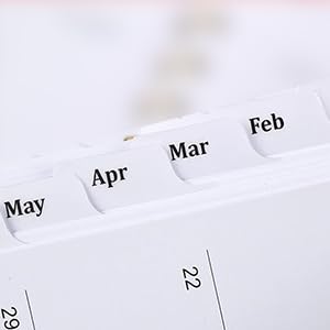 Dzhzal 2024 Planner Weekly and Monthly Planner , A5 8.5" x 6.1" Yearly January 2024 - December 2024 Spiral Bound with 12 Monthly Tabs, Hardcover with Elastic Closure, Wirebound, Thick Paper, Back Pocket