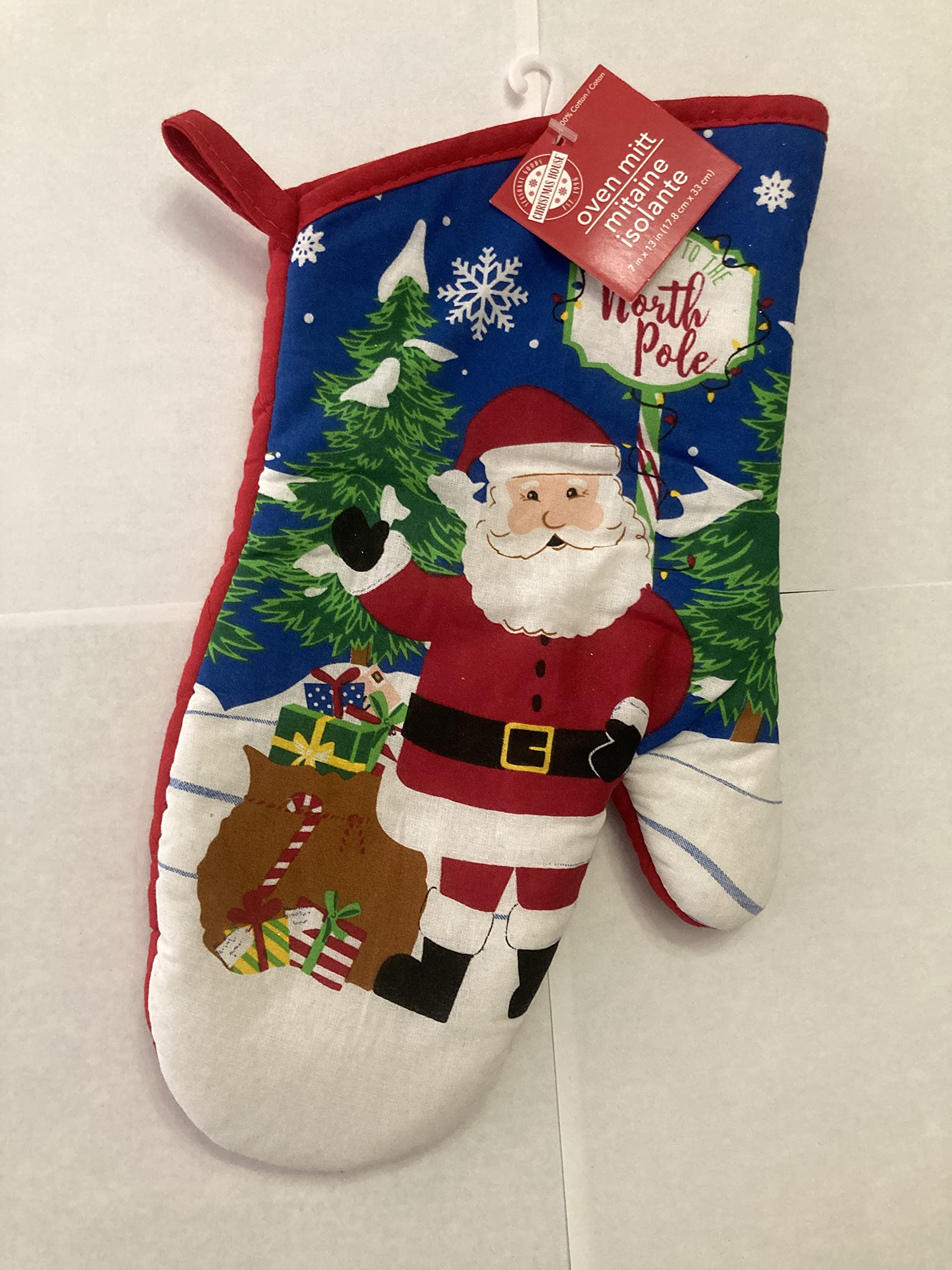 Greenbrier Santa Oven Mitt