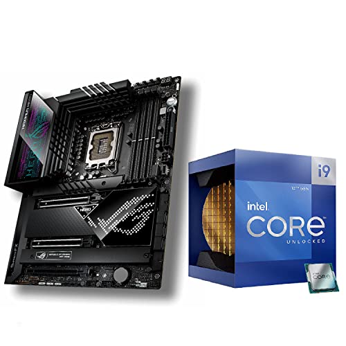 INLAND Micro Center Intel Core i9-12900K Desktop Processor 16 (8P+8E) Cores up to 5.2 GHz Unlocked LGA1700 Desktop Processor with ASUS ROG Maximus Z690 Hero DDR5 ATX Gaming Motherboard
