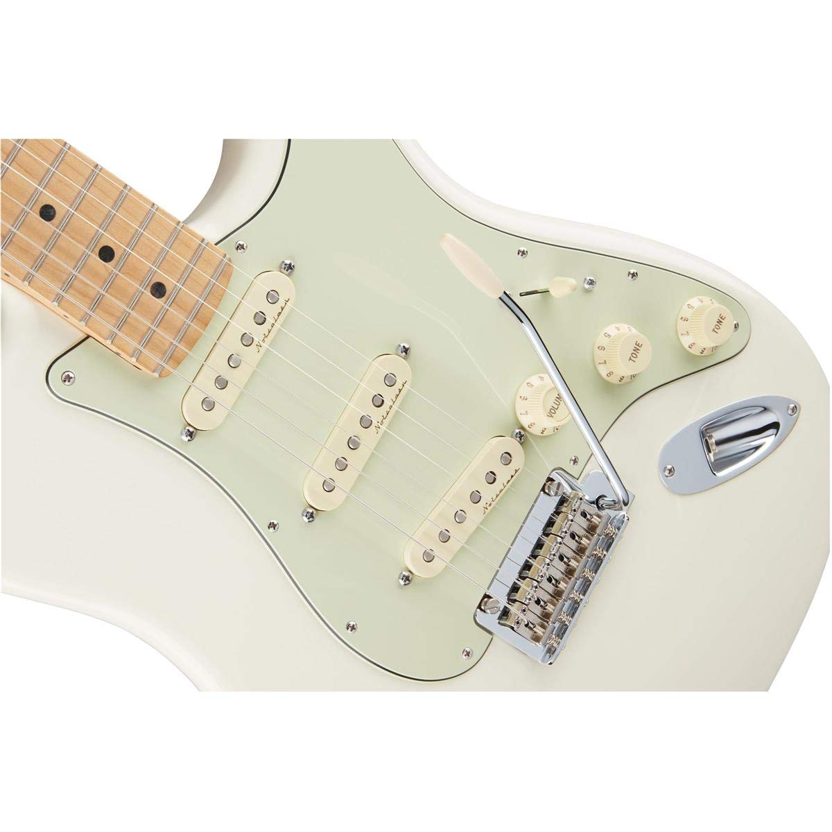 Fender Deluxe Roadhouse Stratocaster - Maple Fingerboard - Olympic White