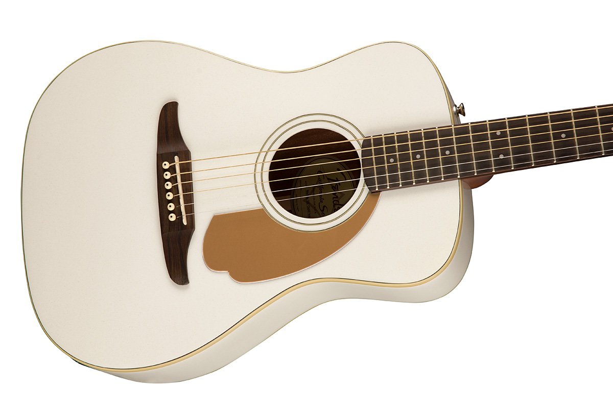 Fender Malibu Player Acoustic Guitar, with 2-Year Warranty, Arctic Gold, Walnut Fingerboard