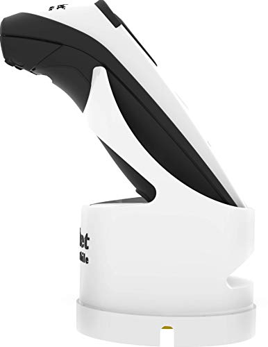 Socket Mobile DuraScanĀ® D740, Universal Barcode Scanner, v20, White & White Chg Dock