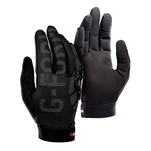 G-Form Sorata Trail Gloves, Black/Grey, Adult XL