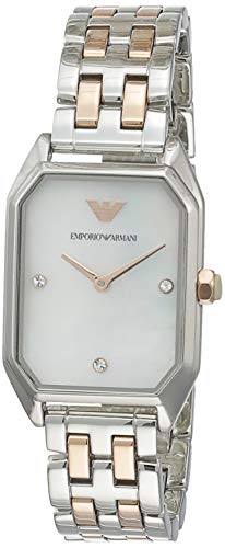 Emporio Armani Women's AR11146 Gioia Analog Display Quartz Two Tone Watch