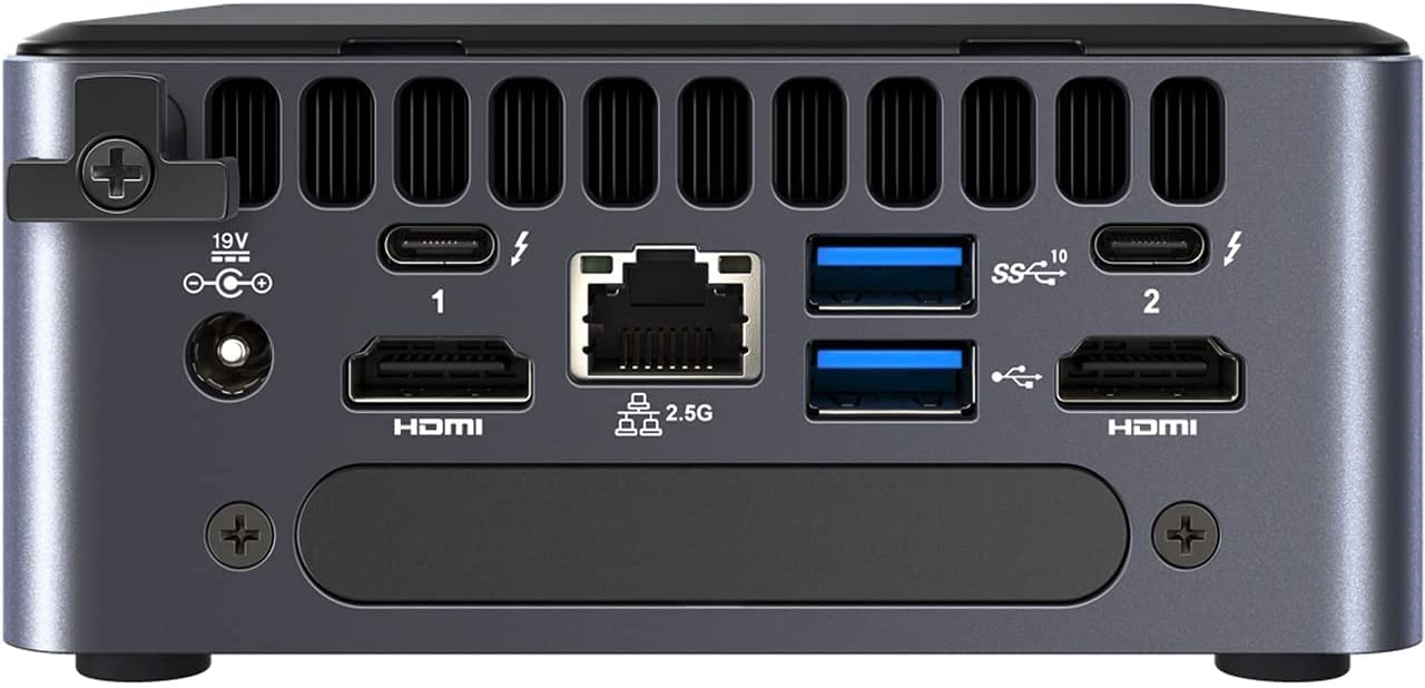 Intel NUC 11 Pro Kit NUC11TNHi5 (Tiger Canyon) Mini PC/HTPC Home & Business Desktop - Intel Core i5-1135G7 Processor, Barebone