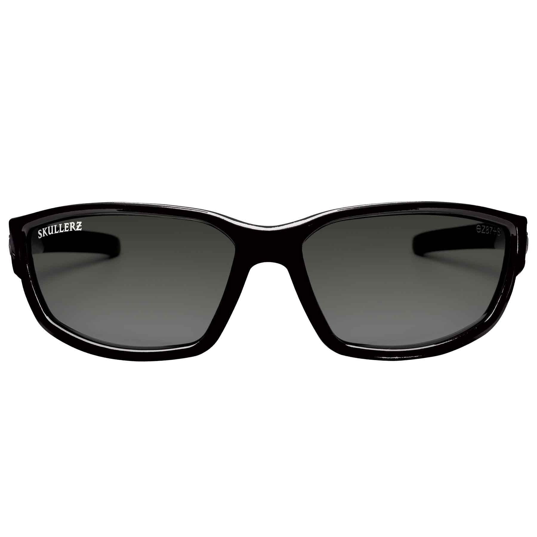 Ergodyne - 53080 Skullerz Kvasir Safety Glasses - Black Frame, In/Outdoor Lens