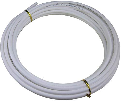 MATTOX Size 1/4 Inch,5 Meters 16 feet Length Tubing Hose Pipe for RO Water Filter System (white)