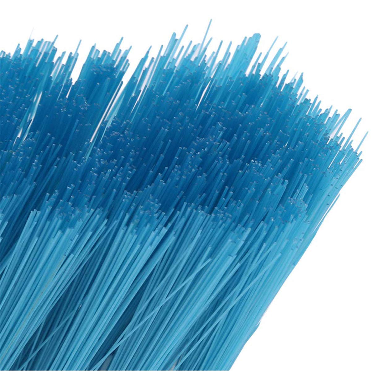 Soft Bristle Cleaning Brush Hand Brushs Bed Hair Dust Removal Scrubber Cleaner for Family Trip Sofa Furniture, Blue