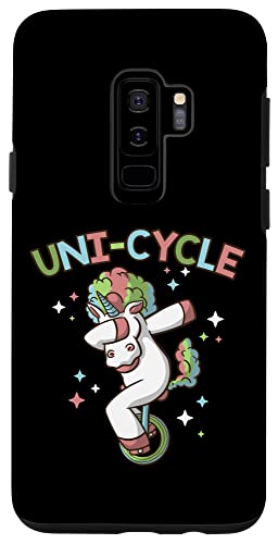 Galaxy S9+ Uni-Cycle Unicorn Unicycle Case