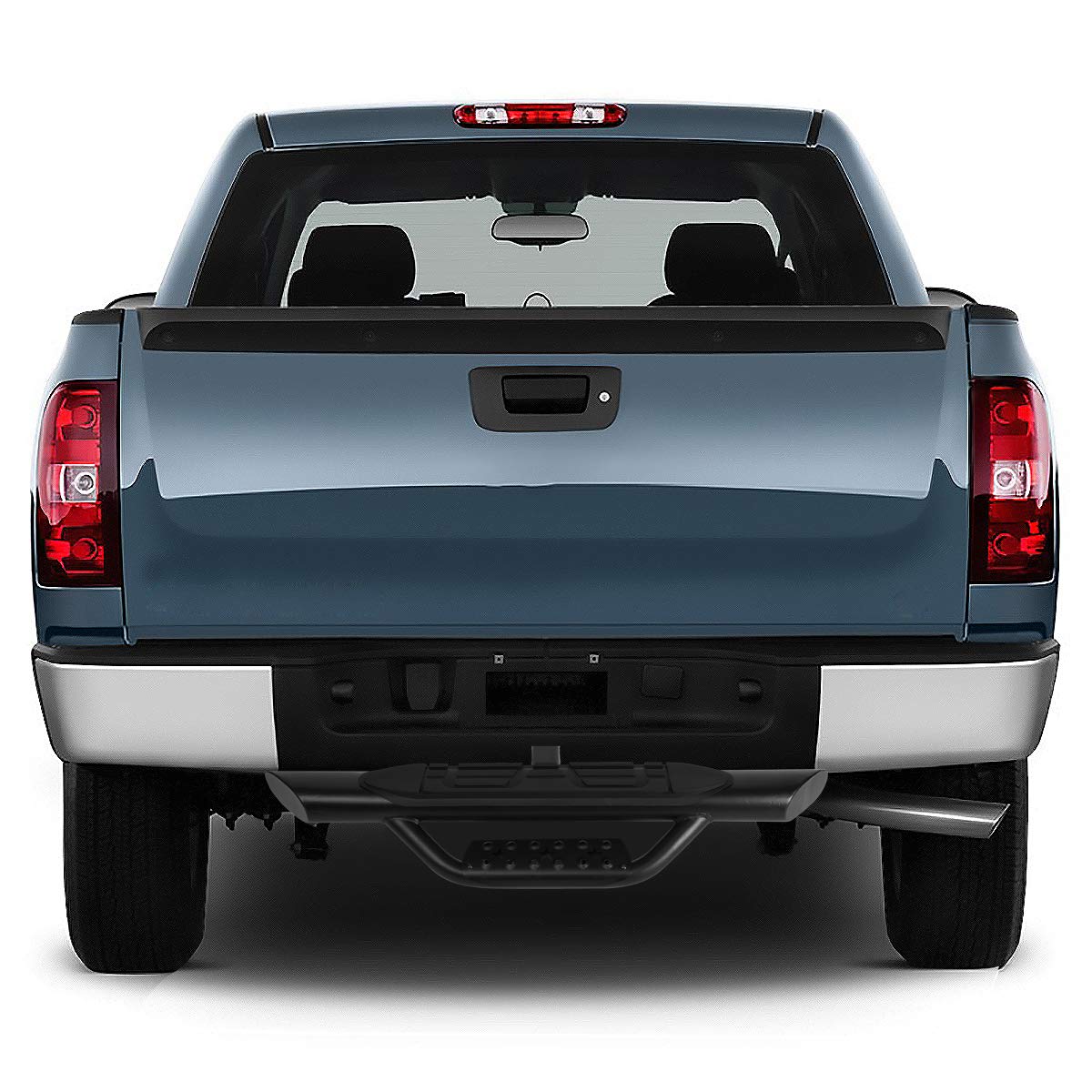 DNA MOTORING PT-ZTL-8117 2 Inches Receiver 36.5 Inches x 3.75 Inches Towing Hitch Step Bar,Black