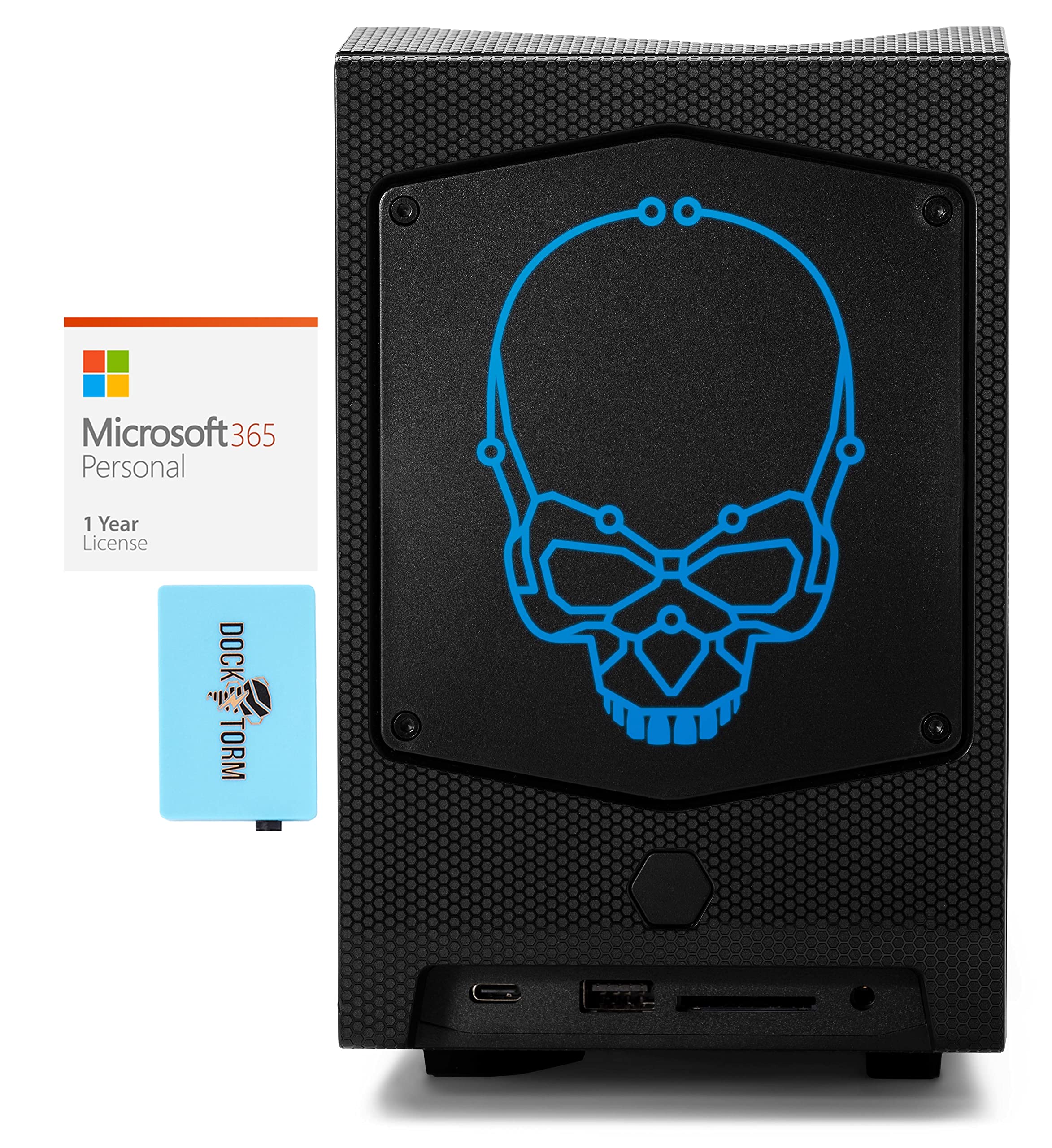 Intel NUC 12 Extreme Kit NUC12DCMi7 Home & Business Mini Desktop i7-12700 12-Core, 64GB RAM, 1TB m.2 SATA SSD, UHD 770, Wifi, Bluetooth, Win 10 Home with MS 365 Personal, Hub