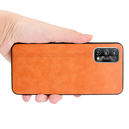 Phone Case for Realme 7 Pro, Case for Realme 7 Pro Cow-Like PU Leather Style Protector Cover, Non-Slip Shockproof Cover for Realme 7 Pro Case