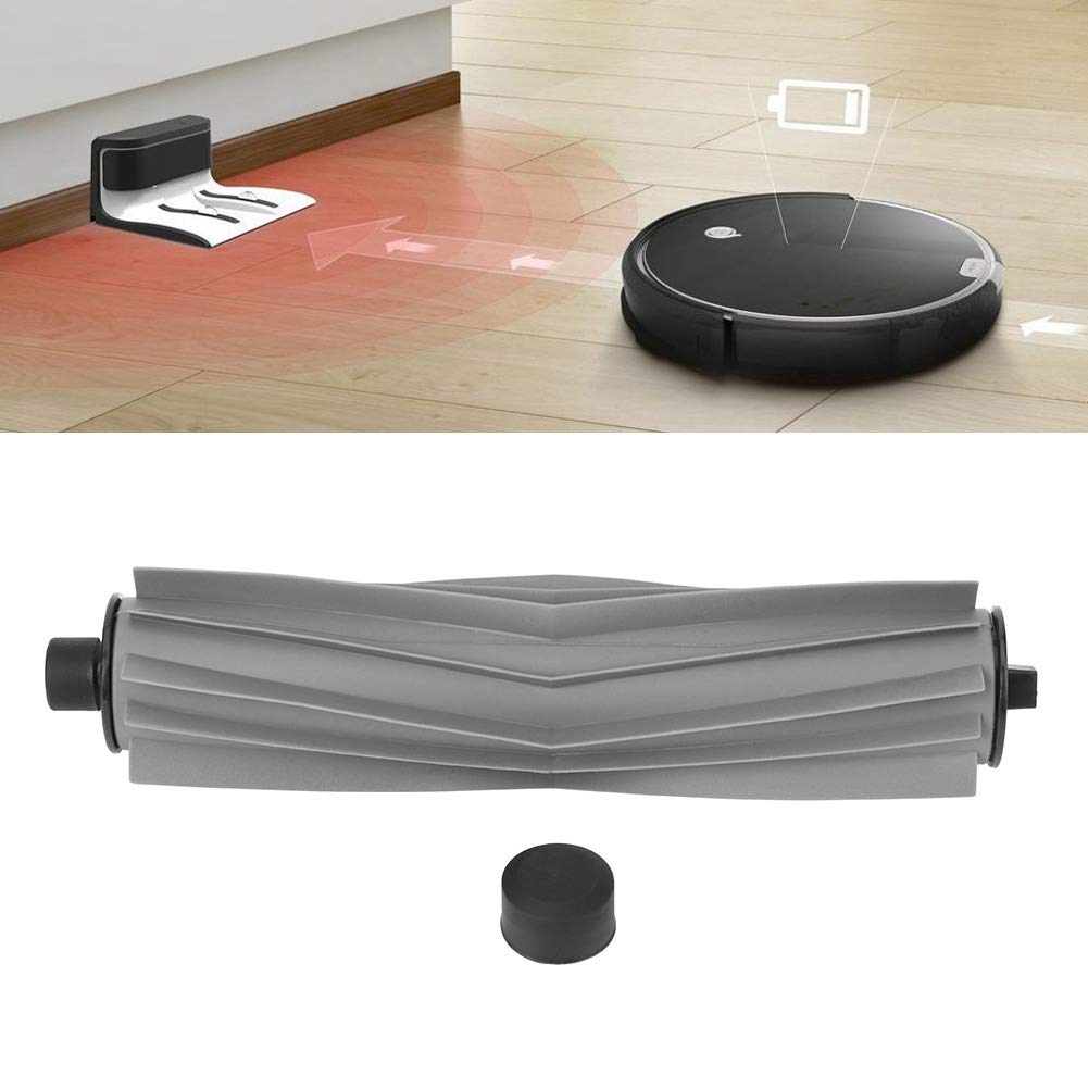 Fdit Vacuum Cleaner Main Brush Replacement Accessory it for ILIFE A7 A6 Series Sweeping Robot Home Office Tool