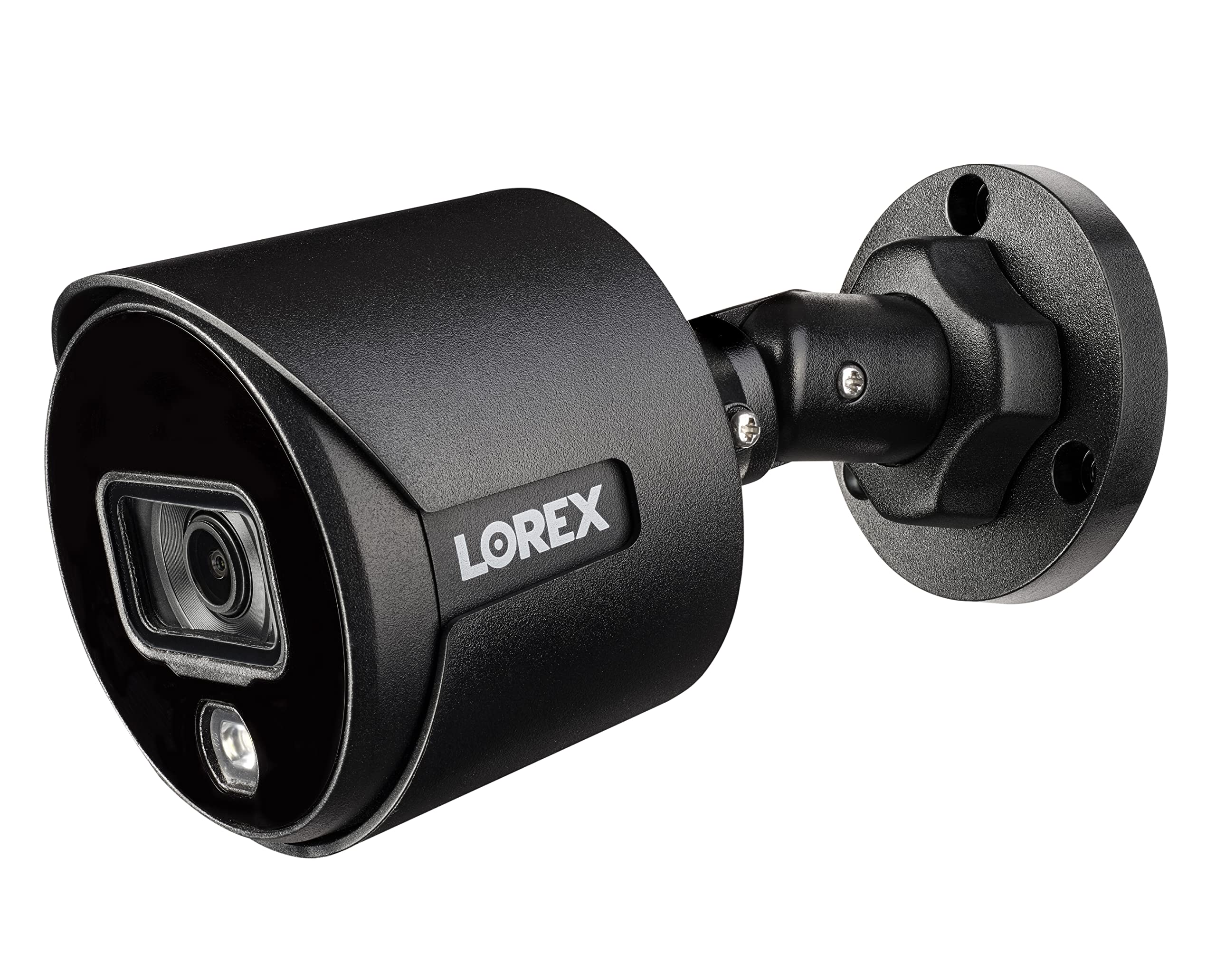 Lorex D4K2AD-84B 4K 8-Channel 2TB Wired DVR System with 4X Black Analog Active Deterrence Security Cameras