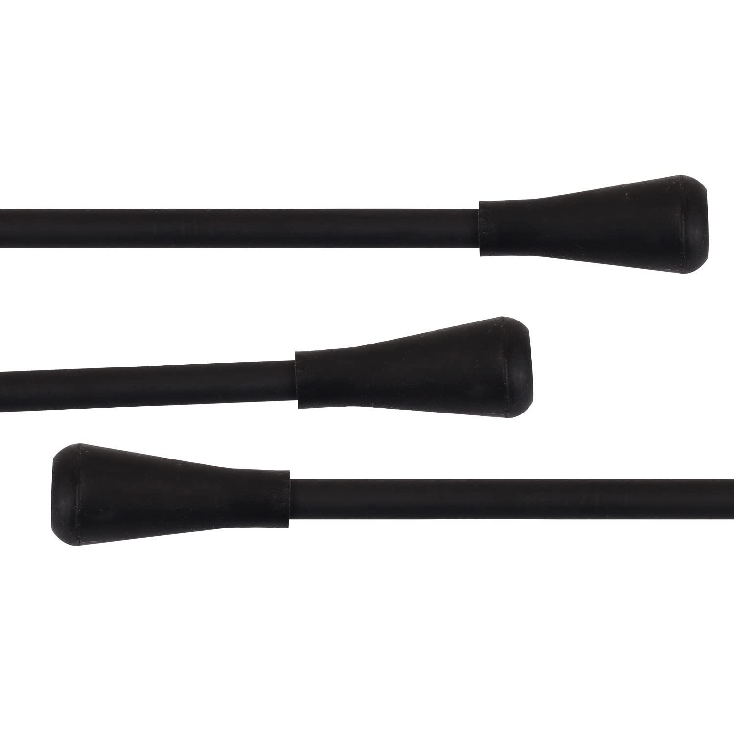 FENJANER Archery Soft Rubber Arrowheads Practice Safety Arrow Tips Hunting Game(Pack of 12) (Black)