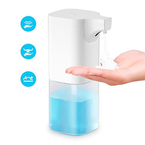 FEEGAR Automatic Soap Dispenser Smart Sensor Liquid Soap Dispensers Auto Induction Foam Dispenser Touchless Hand Sanitizer Dispenser Hand Soap Dispenser