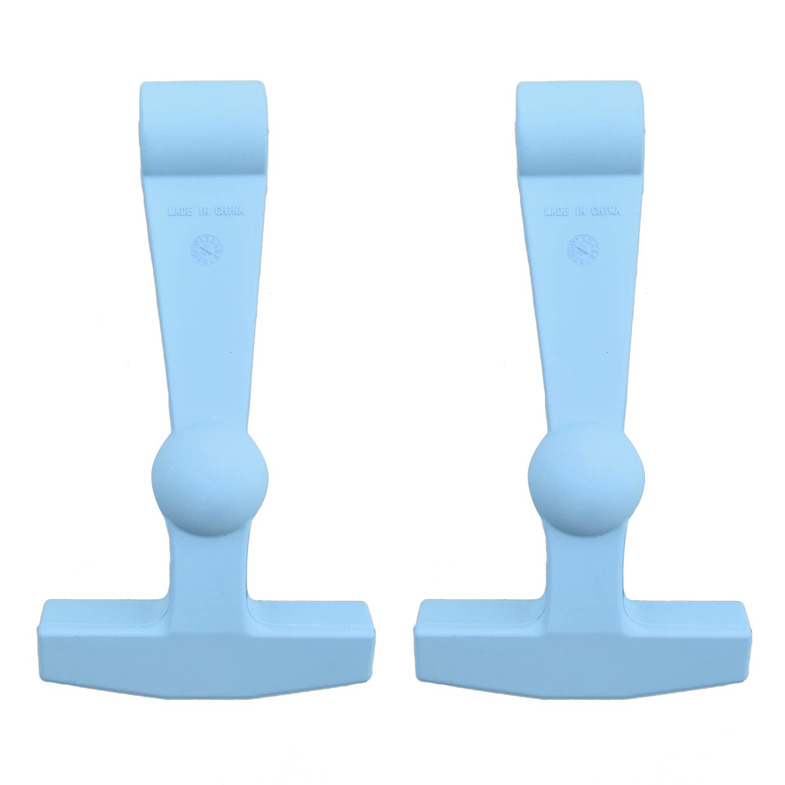 EWONICE 2Pack Replacement Cooler Lid Latches Compatible with Yeti and RTIC Coolers, Improved Cooler Latches More Durable, Larger, Ergonomically Helps Save Fingers/Knuckles (Tiffany Blue)