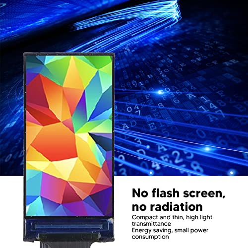 IPS Display Module, 4Pcs Energy Saving ST7735S Drive SPI Interface 0.96in IPS Display Module Quick Response for Controller Board