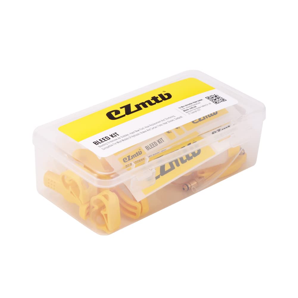 HAKUNA Bike Bleed Kit,Brake Bleed Kit for Shimano Hydraulic Disc Brakes,Bicycle Brake Bleeding Tools Kit for Shimano,SRAM,AVID,MAGURA,TEKTRO,Professional Brake Bleed Kit
