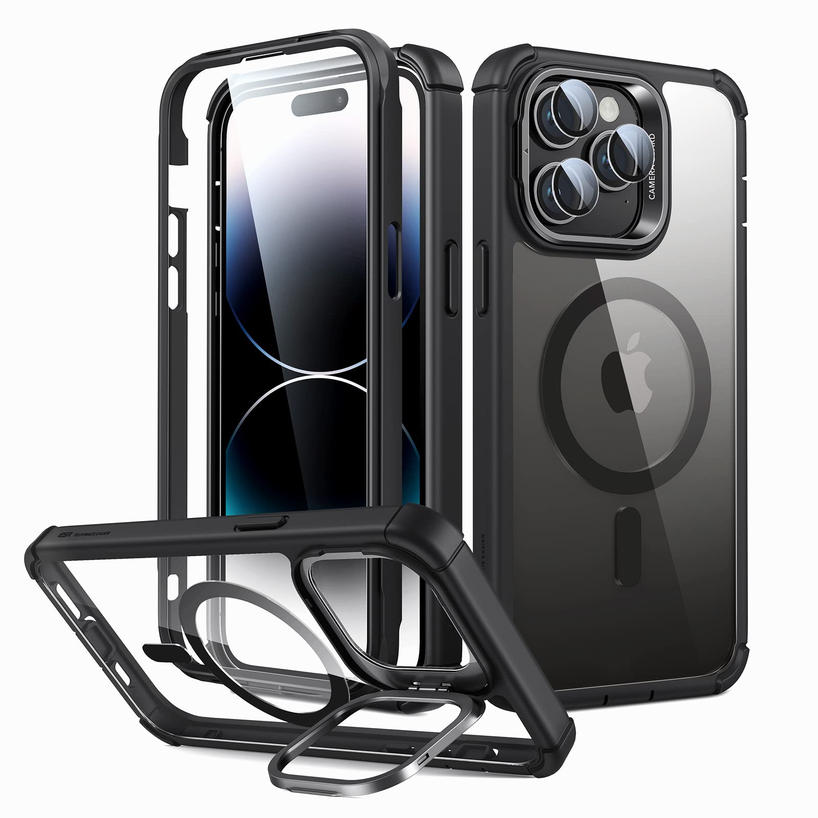 ESR MagSafe Shockproof iPhone 14 Pro Max Case with Kickstand - Military-Grade Protection
