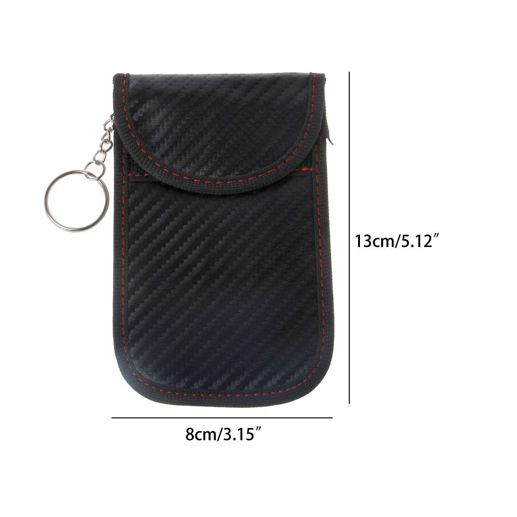Faraday Bag for Key Fob Convenient Car Signal Blocking Anti Theft Pouch Anti-Hacking for Case Blocker Faraday Prote Gift for Friendship Day
