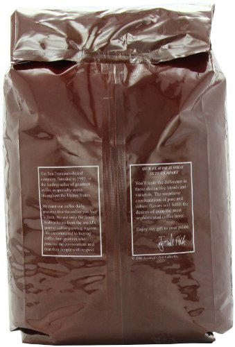 Jeremiah's Pick Coffee Kona Blend, Whole Bean Coffee, 5-Pound Bag