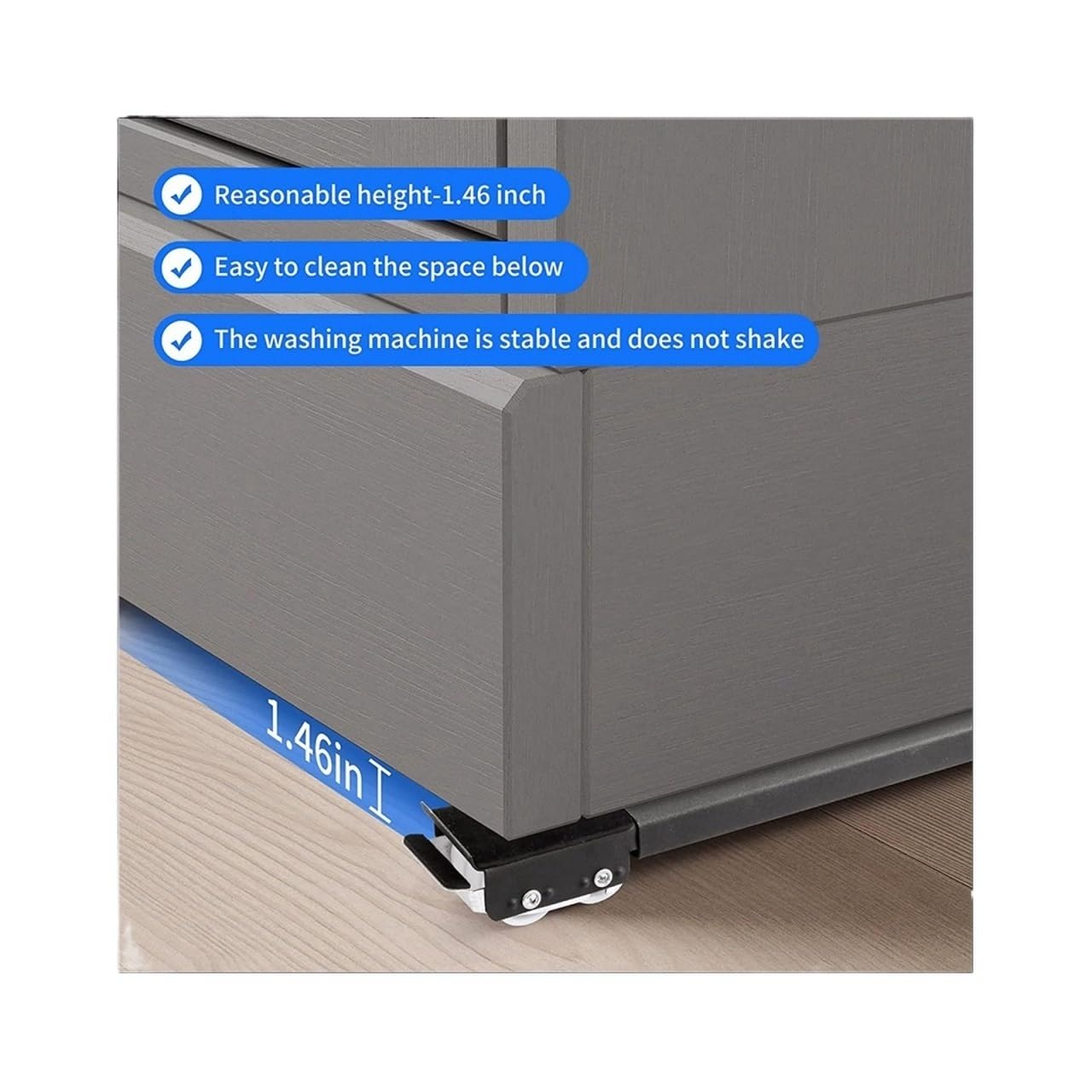 FLAVAS Expandable Appliance Roller-Appliance Rollers for Washer and Dryer,Base Mover for Washer and Dryer