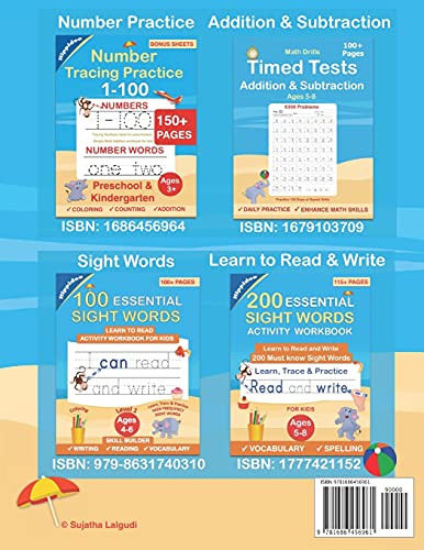 Trace Letters: Alphabet Handwriting Practice workbook for kids: Preschool writing Workbook with Sight words for Pre K, Kindergarten and Kids Ages 3-5. ABC print handwriting book