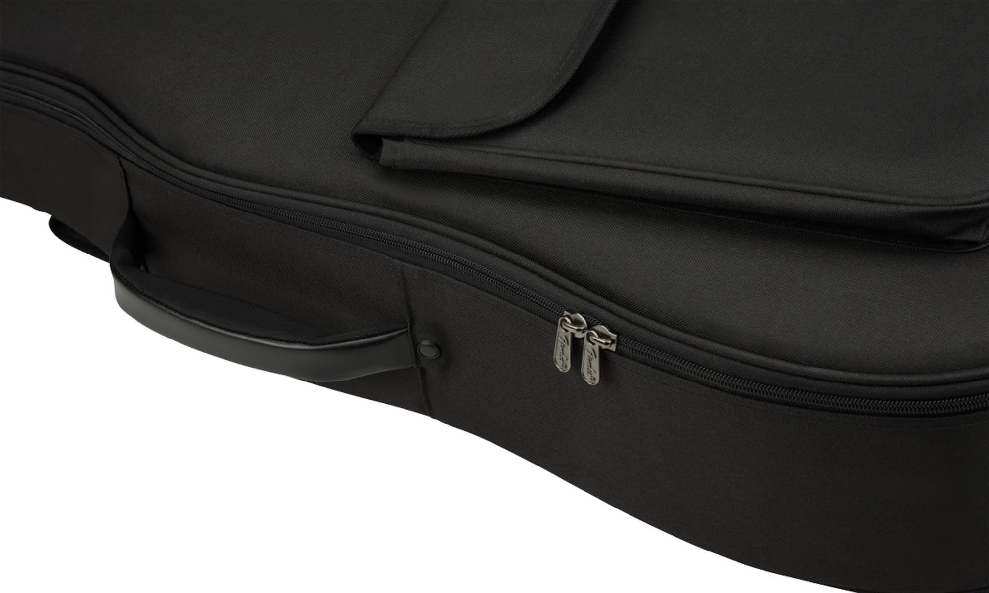 Fender Busker Dreadnought GigCase - Black Bundle with Picks and Austin Bazaar Instructional DVD