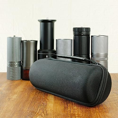 Manual Coffee Grinder Bag, Waterproof Mesh Design Hand Coffee Grinder Case for Neat Storage, Black Coffee Grinder Travel Bag, Convenient Bag for Manual Coffee Grinder