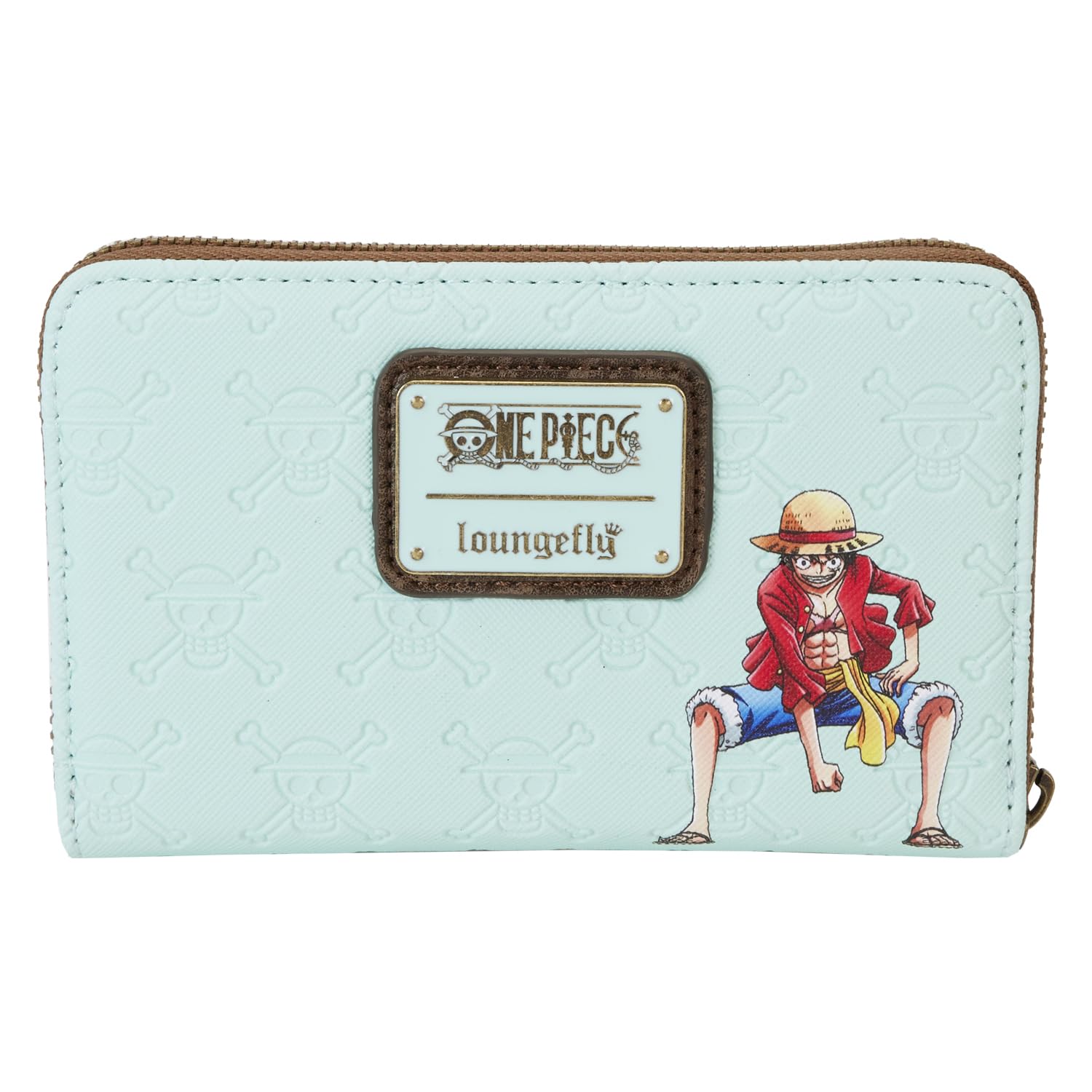Loungefly One Piece 25th Anniversary Straw Hat Pirates Zip Around Wallet