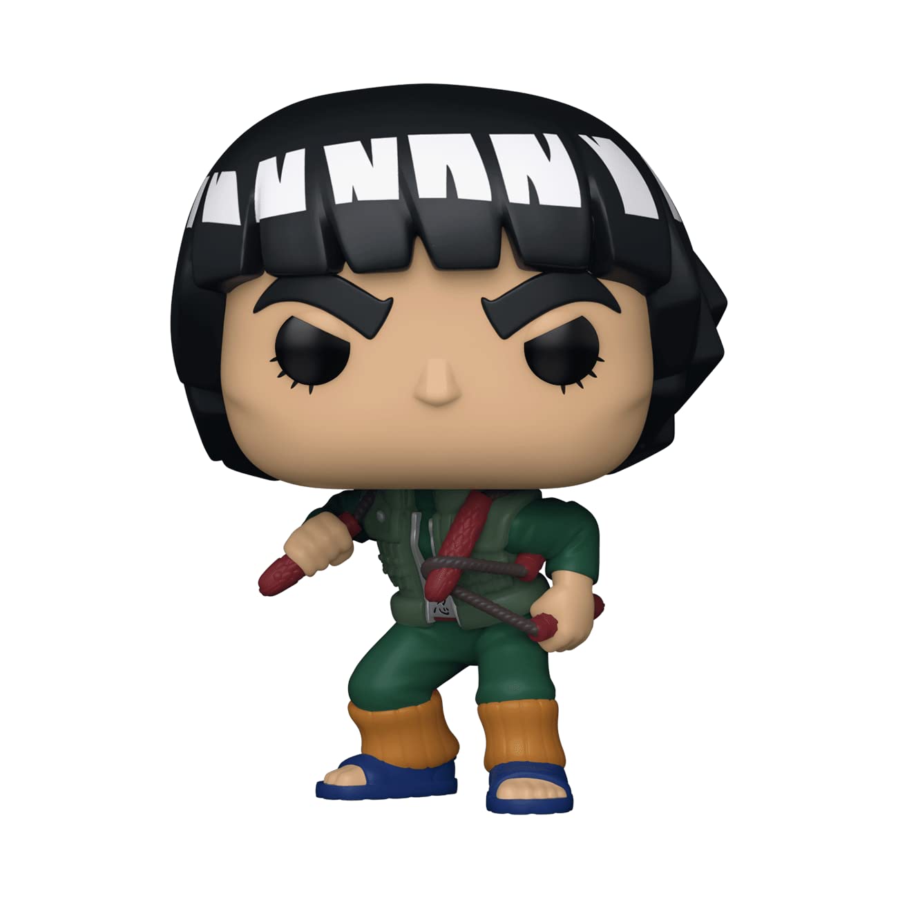 Funko Pop! Naruto -Set of 5 - Kiba w/Akamaru, Madara Uchiha (Six Paths), Izumo Kamizuki, Kotetsu Hagane and Might Guy