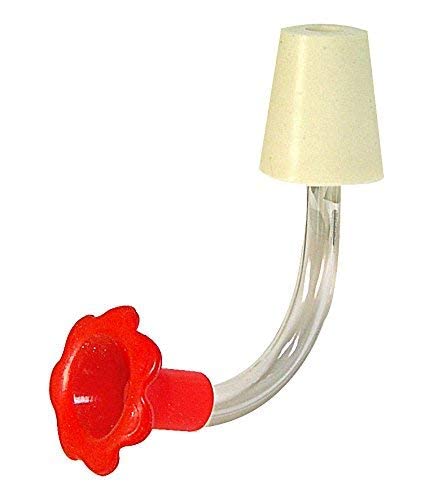 National Artcraft® RED Floral-Style Hummingbird Feeder Tubes - Make Your Own Hummingbird Feeder (Pkg/3)