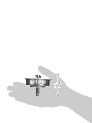 Plumb Pak PP820-34 PlumPak Replacement Basket Strainer with Twist N Lock Post, Stainless Steel, One Size, Steel