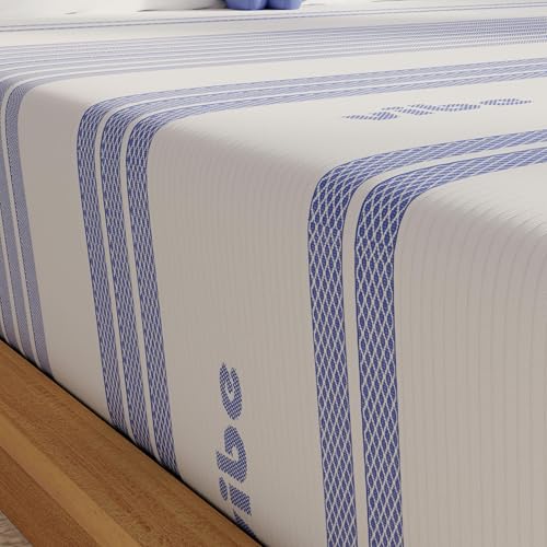 Vibe Gel Memory Foam Mattress, Fiberglass Free, 12-Inch CertiPUR-US Certified Bed-in-a-Box, California King, White