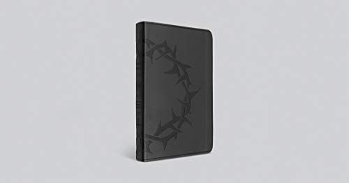 ESV Premium Gift Bible (TruTone, Charcoal, Crown Design)