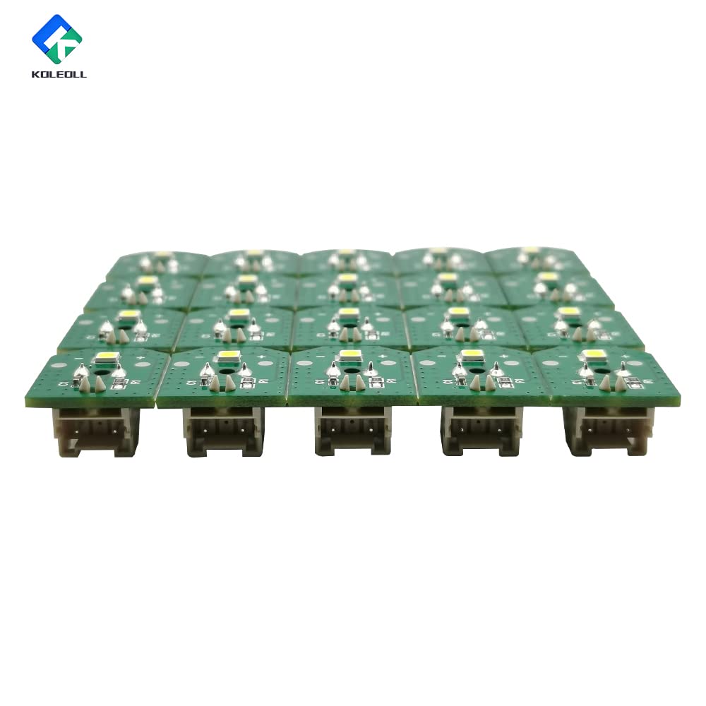 KOLEOLL WR55X11132 Refrigerator LED Light Board Bulb Compatible with GE 3033142 PS4704284 WR55X25754 WR55X26486